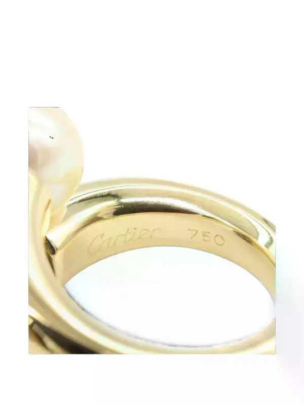 Cartier 2010s Perla Toi Et Moi Pearl Ring