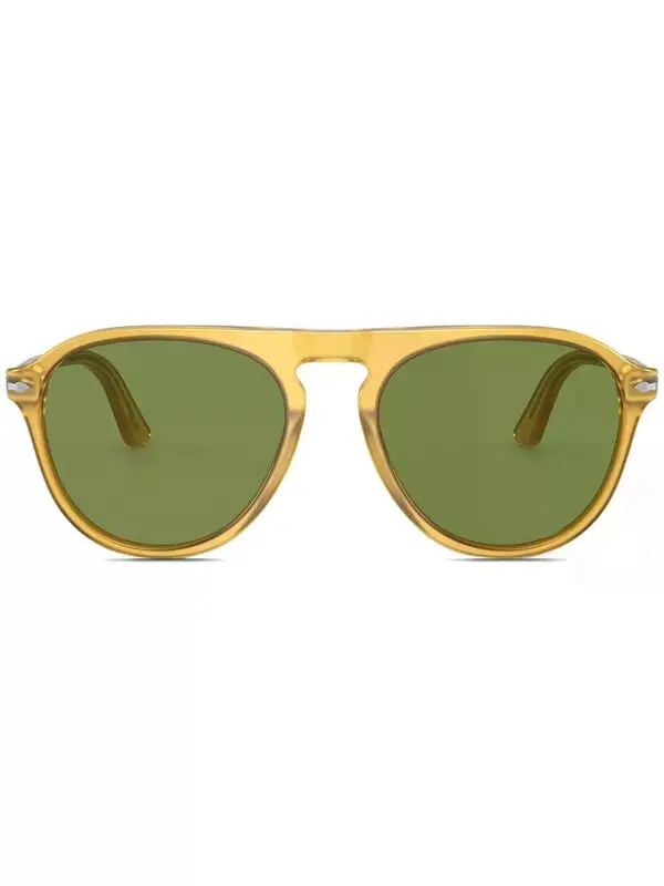 Persol Round Frame Sunglasses - Yellow
