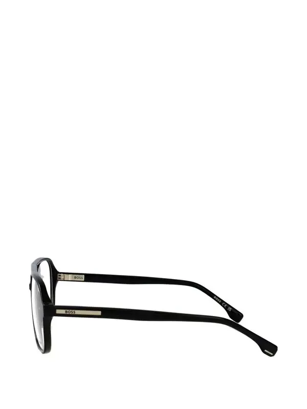 BOSS Browline Aviator Eyeglasses