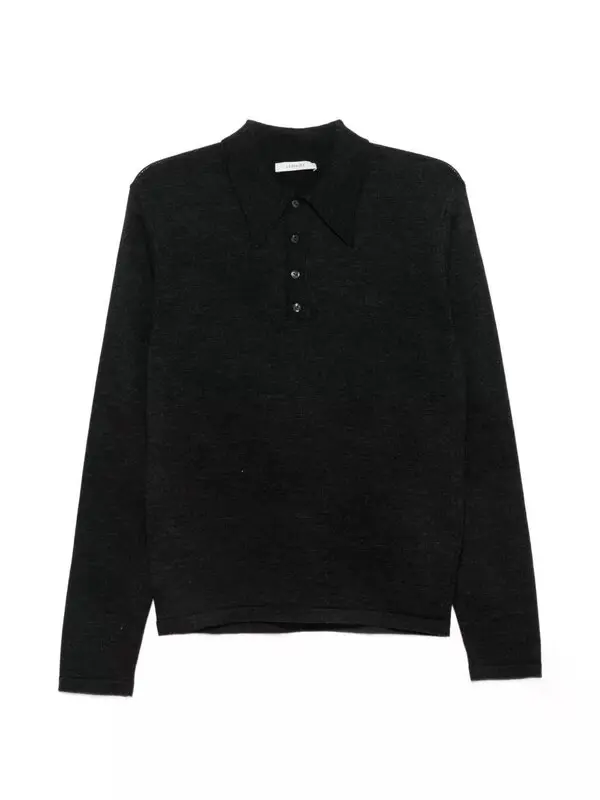 LEMAIRE Long-sleeve Polo Sweater