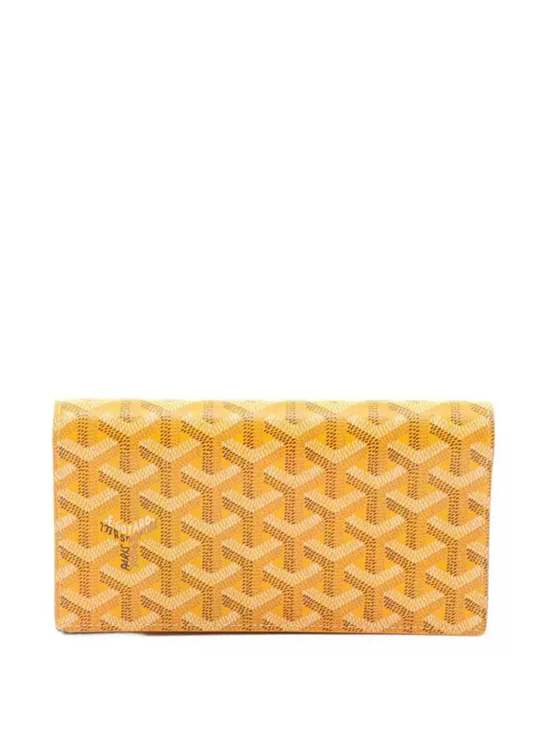 Goyard 2010s Richelieu Bi-fold Long Wallet - Yellow