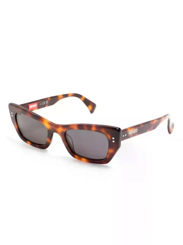 Kenzo Tortoiseshell Cat-eye Frame Sunglasses