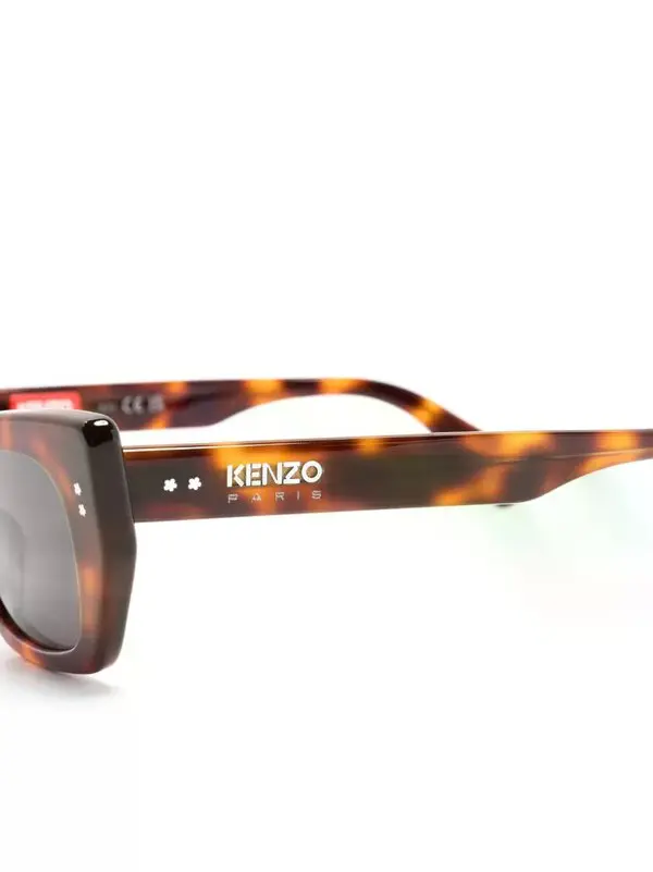 Kenzo Tortoiseshell Cat-eye Frame Sunglasses