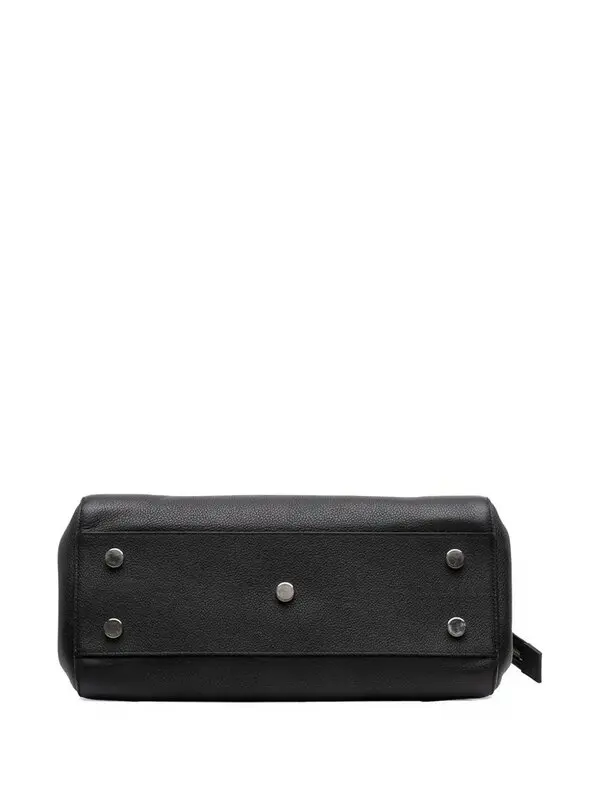 Saint Laurent 2016 Small Grained Calfskin Cabas Rive Gauche Satchel