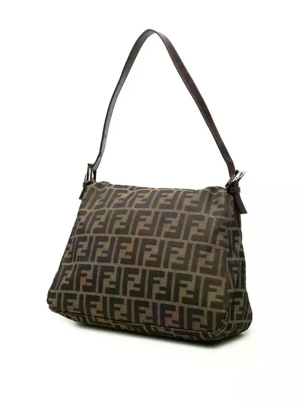 Fendi Zucca Canvas Mamma Forever Shoulder Bag