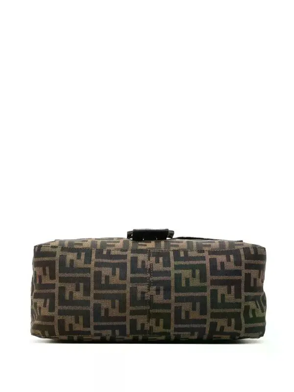Fendi Zucca Canvas Mamma Forever Shoulder Bag