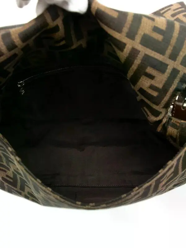 Fendi Zucca Canvas Mamma Forever Shoulder Bag