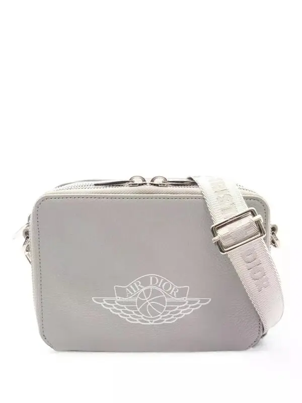 Dior 2000s X Nike Air Jordan Wing Logo Shoulder Bag - Grey