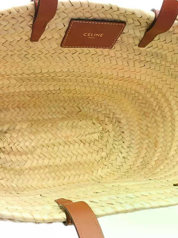 Celine 2000-2026 Medium Raffia Classic Panier Tote Bag