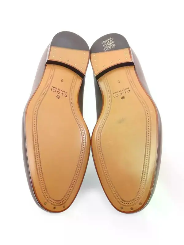 Gucci Horsebit 100th Anniversary Loafers - Brown