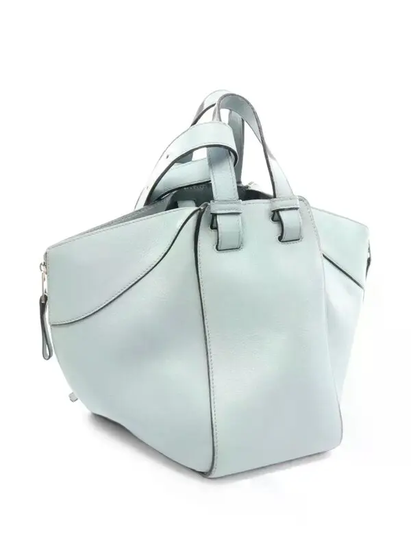 Loewe 2000s Small Hammock Tote Bag - Blue