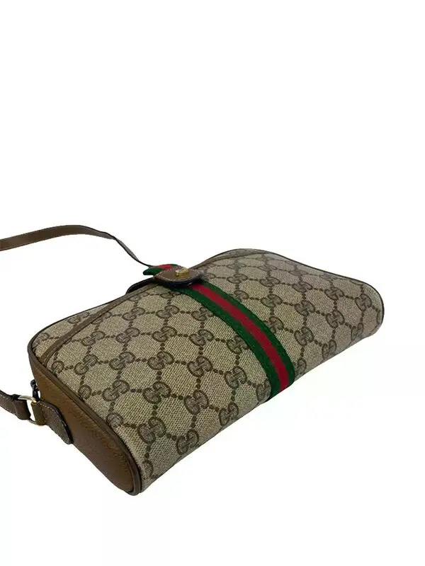 Gucci 20th Century Gg Supreme Web Crossbody Bag - Neutrals