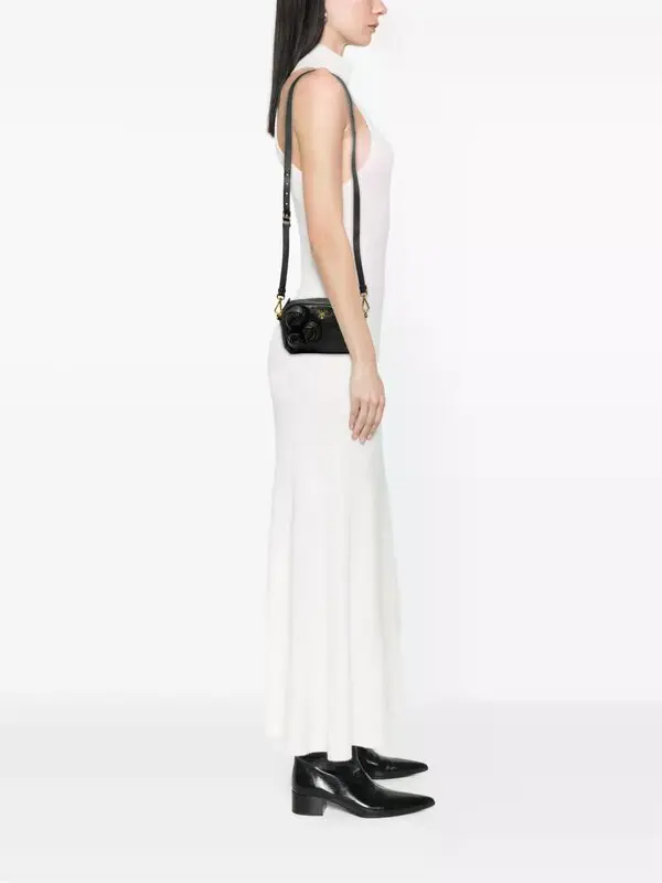 Prada Nappa Leather Rosette Crossbody Bag