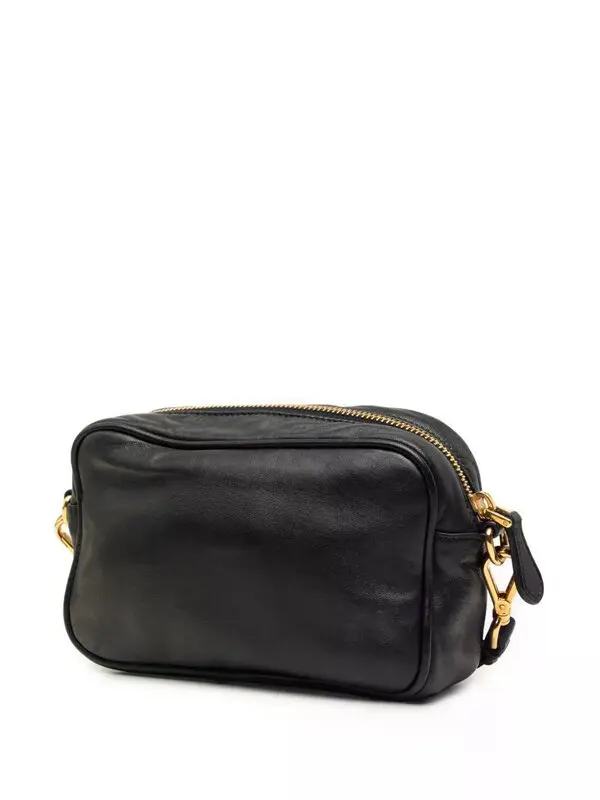 Prada Nappa Leather Rosette Crossbody Bag