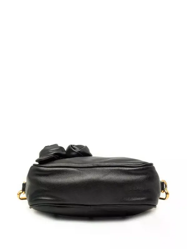 Prada Nappa Leather Rosette Crossbody Bag