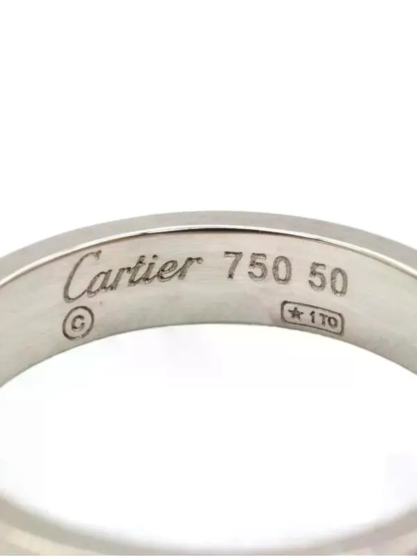 Cartier 18k White Gold Mini Love Ring