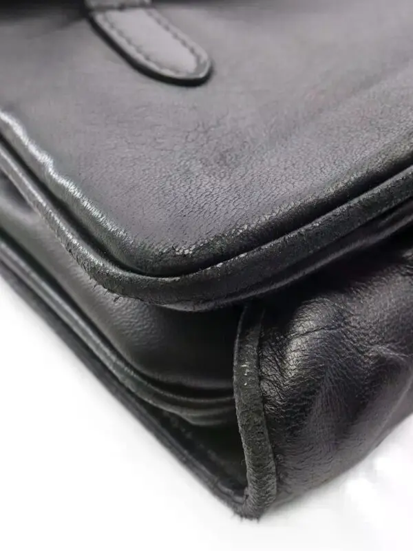 Fendi 2000s Ff Embossed Belt Bag