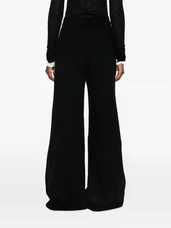 Rick Owens Ribbed-waist Trousers