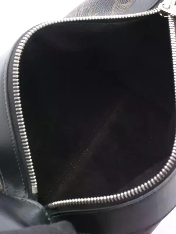 Celine 2020-2026 Triomphe Coated Canvas Harry Bag Shoulder Bag