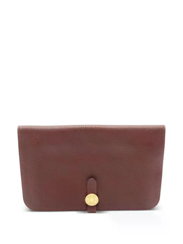 Hermès 1997 Gm Dogon Bi-fold Wallet - Brown