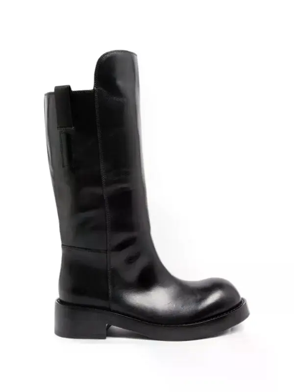 ANN DEMEULEMEESTER Leather Pull-on Boots