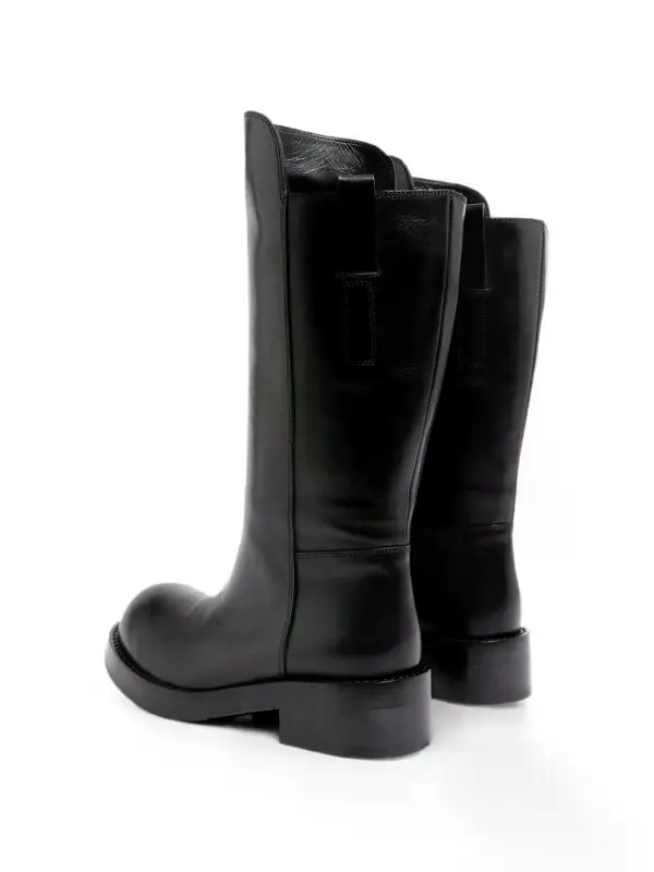 ANN DEMEULEMEESTER Leather Pull-on Boots