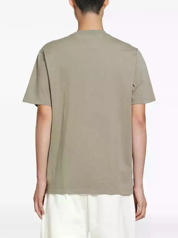 C.P. COMPANY 30/1 Jersey Short-sleeve Logo-label T-shirt - Green