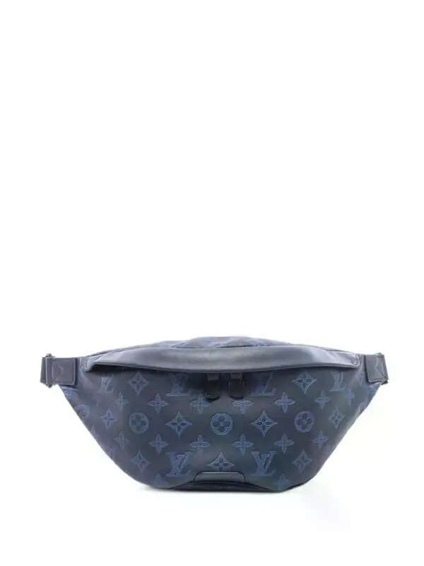 LOUIS VUITTON Monogram Belt Bag - Blue