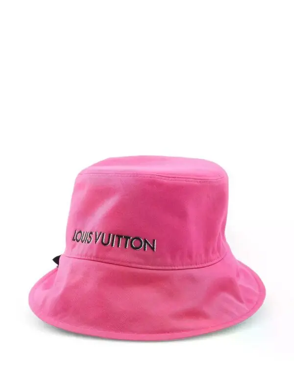 LOUIS VUITTON 2024 Monogram Bucket Hat - Pink