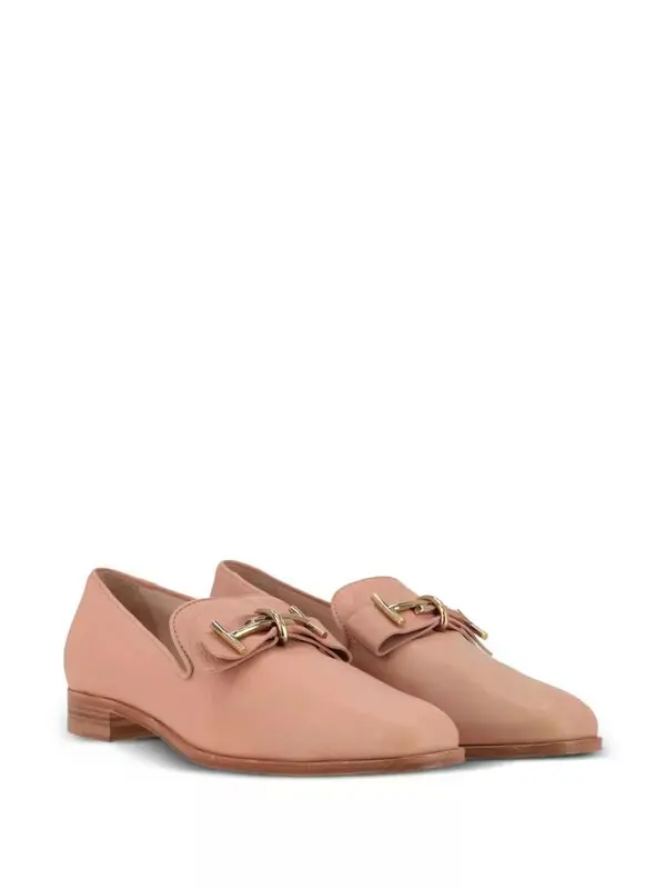 TOD'S T-chain Bow-detail Loafers - Neutrals