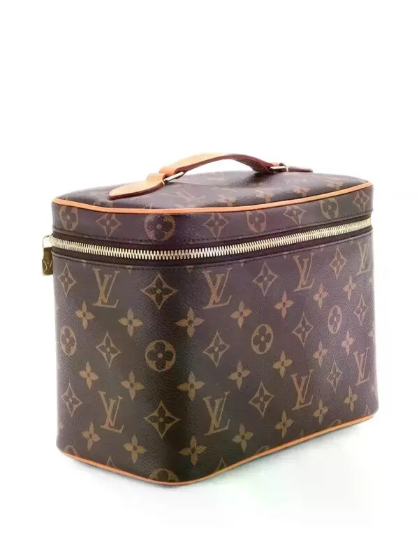 LOUIS VUITTON Nice Vanity Case Monogram Canvas Bb Pouch - Brown