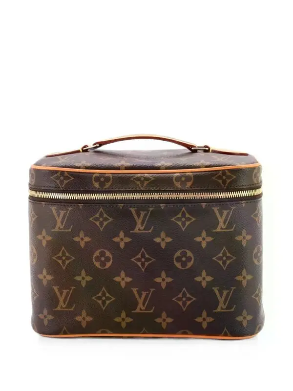 LOUIS VUITTON Nice Vanity Case Monogram Canvas Bb Pouch