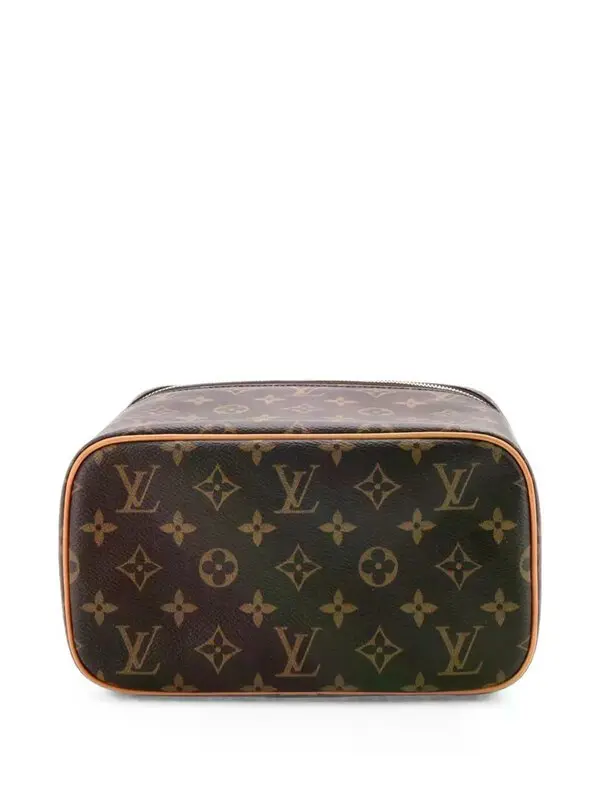 LOUIS VUITTON Nice Vanity Case Monogram Canvas Bb Pouch