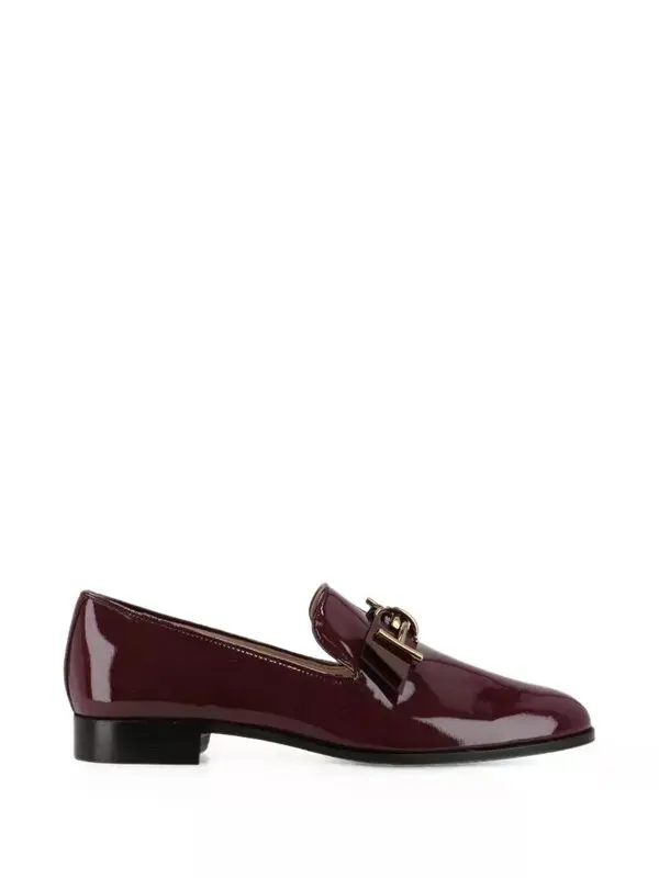 TOD'S Patent T-bar Loafers