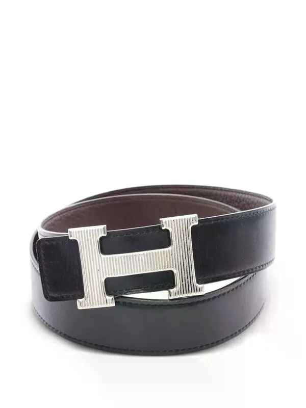 Hermès Constance Reversible Belt - Black