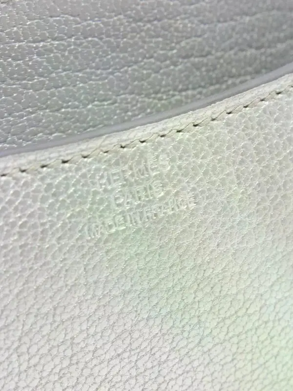 Hermès 2026 Mini Constance 3 Shoulder Bag - Silver