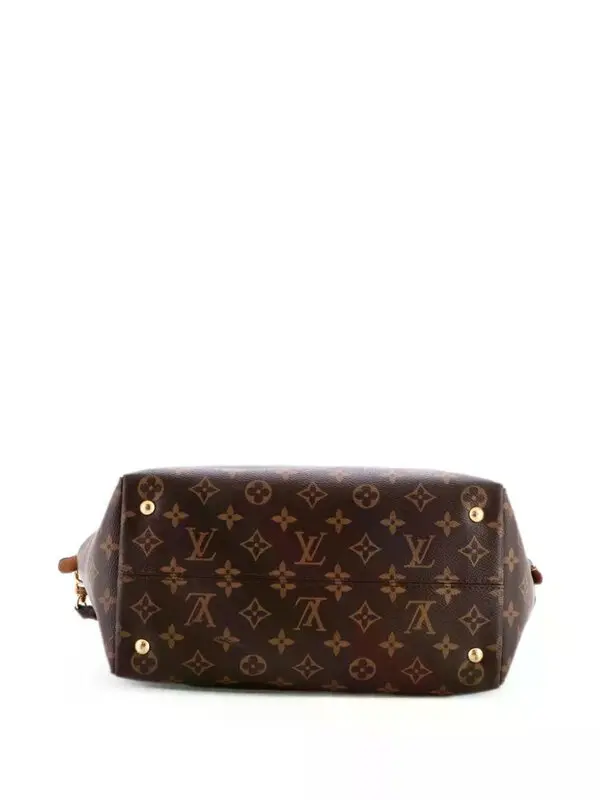 LOUIS VUITTON Monogram Canvas Mm Tournelle Tote Bag