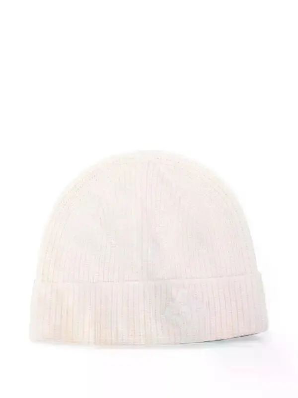 Tagliatore Grouse Logo-embroidered Ribbed Beanie Hat