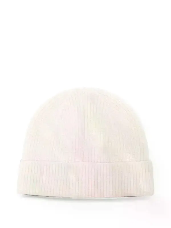 Tagliatore Grouse Logo-embroidered Ribbed Beanie Hat