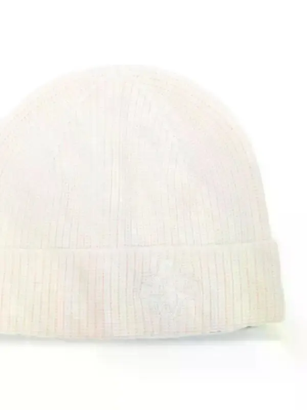 Tagliatore Grouse Logo-embroidered Ribbed Beanie Hat