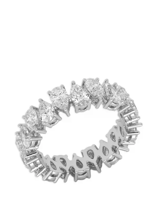 SOLO FOR DIAMONDS Pear-cut Eternity Ring