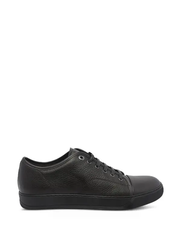 LANVIN Dbb1 Sneakers In Nappa And Grained Leather - Brown