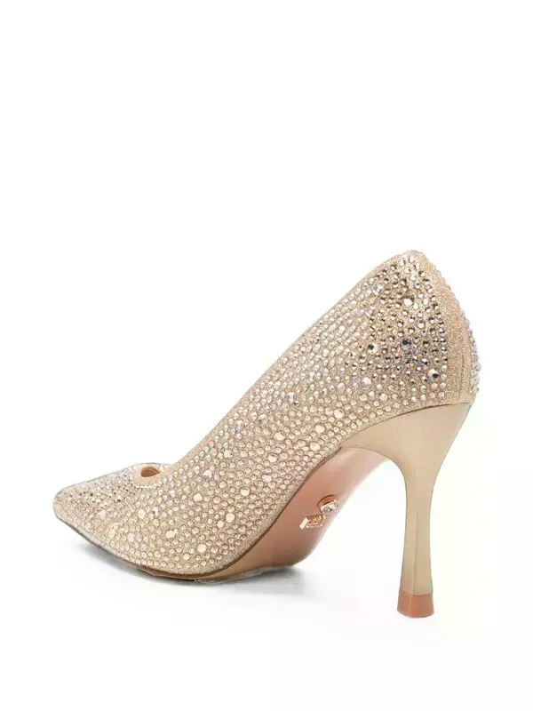 TWENTY FOURHAITCH Taylor Crystal-embellished Pointed-toe Pumps