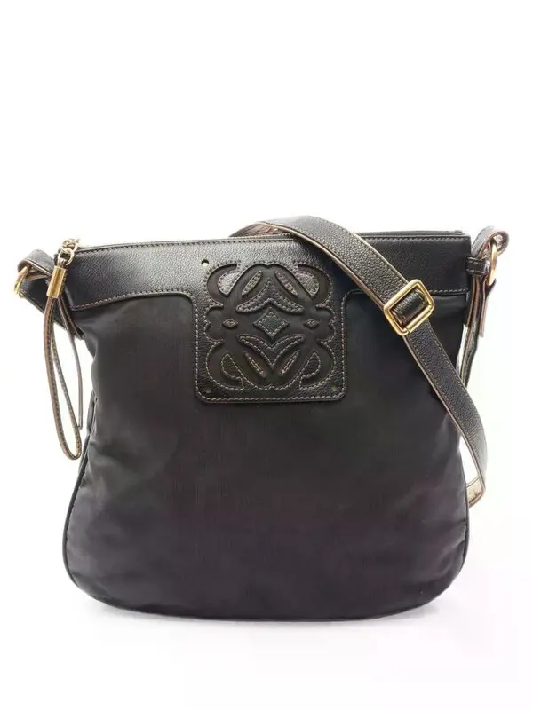 Loewe Anagram Shoulder Bag - Black