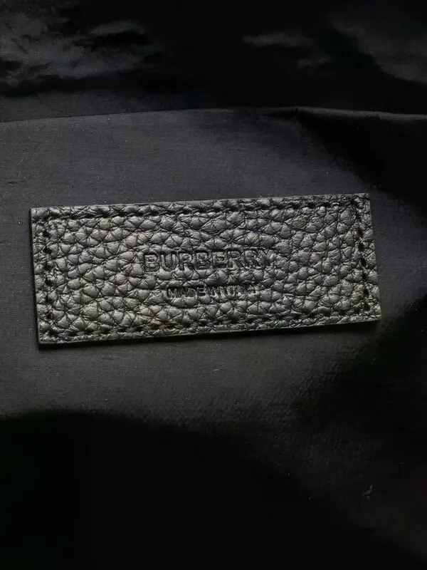 Burberry 2010s Check Jacquard Crossbody Bag