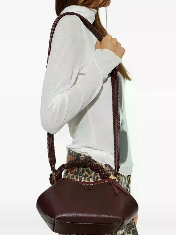 GANNI Bou Tote Bag - Red