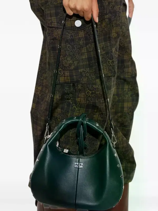 GANNI Stud-embellished Tote Bag