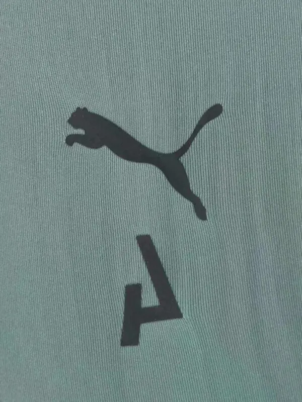 PUMA Paneled Logo Print Leggings