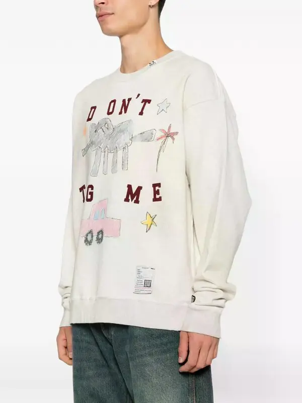 Mihara Yasuhiro Doodle-print Sweater