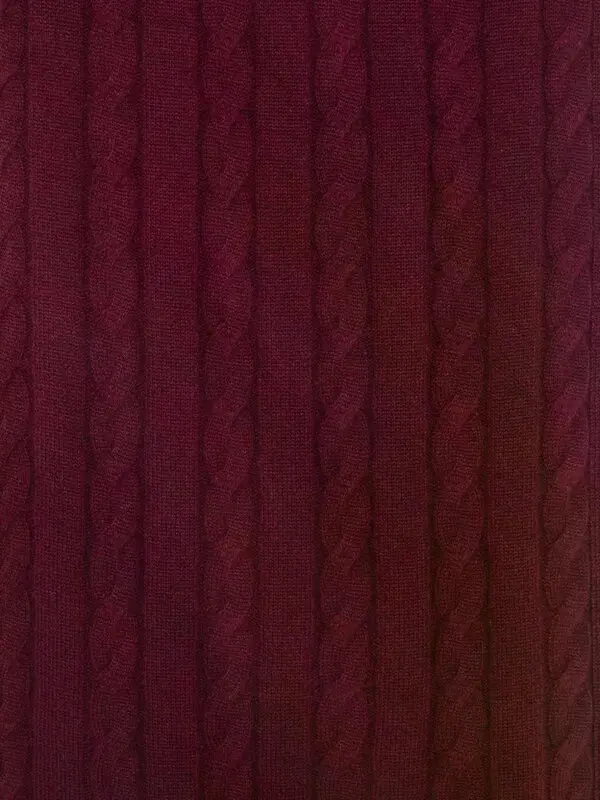 HUGENBERG Cable-knit Scarf
